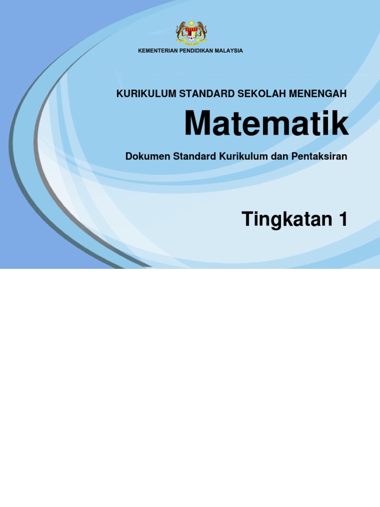 DSKP Mat T1 - BlueCover | PDF