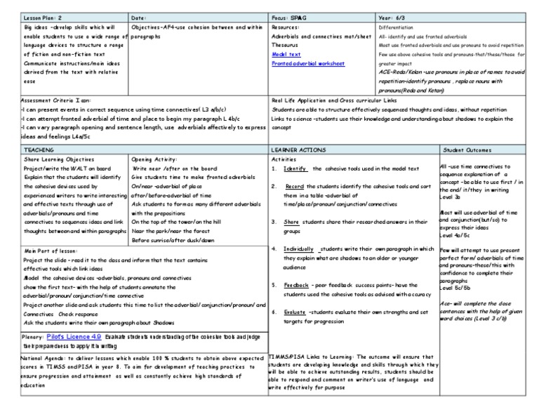 Gems Lesson Plan 2 | PDF | Lesson Plan | Cognitive Science