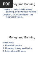 Money and Banking Lecture Notes | PDF | Money Supply | Money