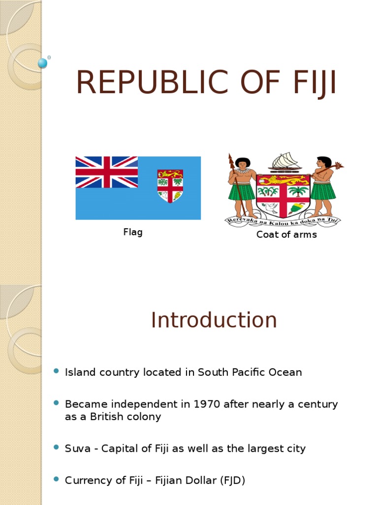 Fiji: History, Economy, and Culture Overview | PDF | Social Science