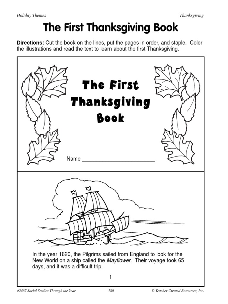 10) Thanksgiving Booklet | PDF