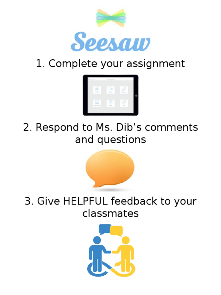 Seesaw Directions | PDF
