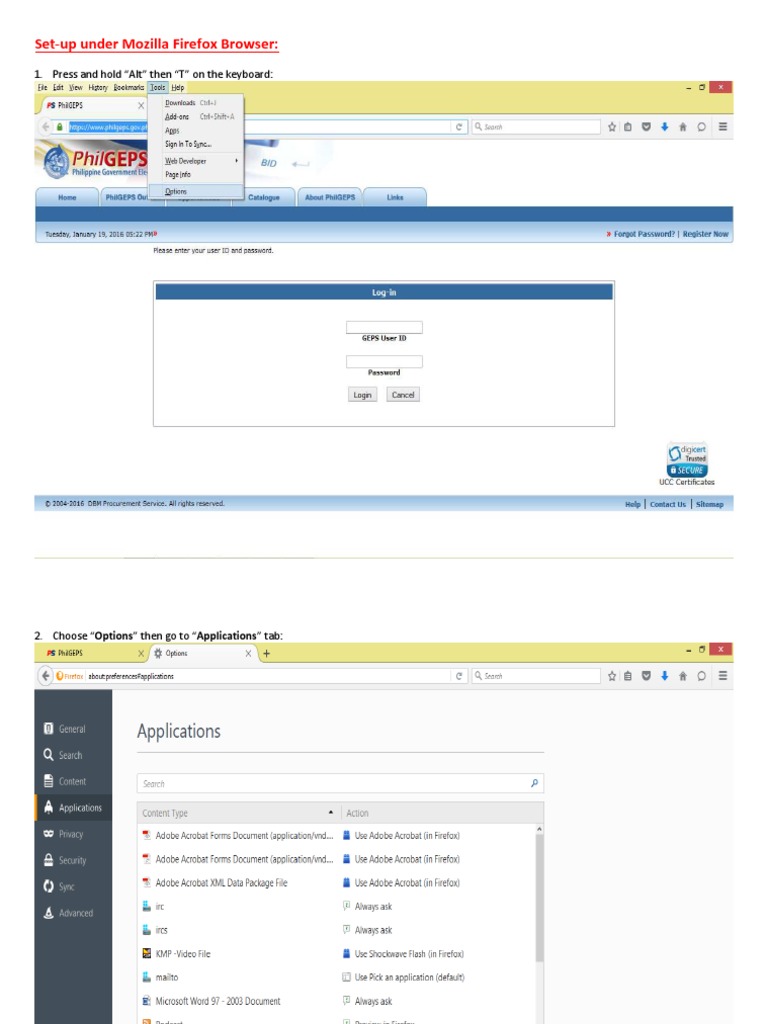How to Configure Mozilla Firefox to View PDF Documents Using Adobe ...
