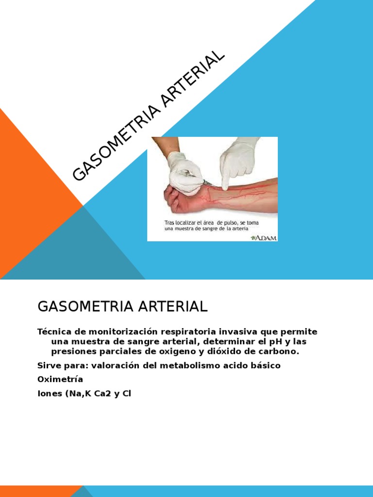 Gasometría | Solución tampón | Fisiología