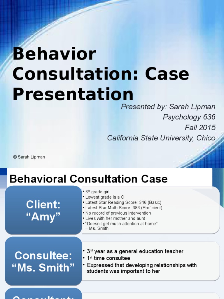 Final Draft Behavioral Case | PDF | Reinforcement | Cognition