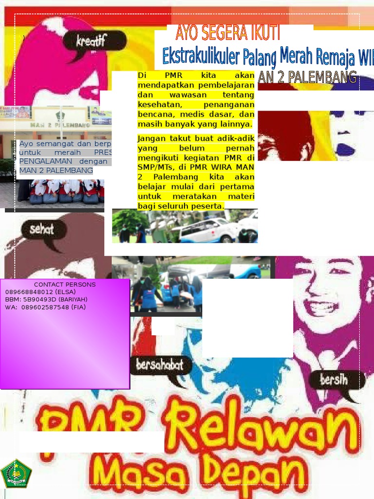 Bergabunglah dengan PMR WIRA MAN 2 Palembang | PDF