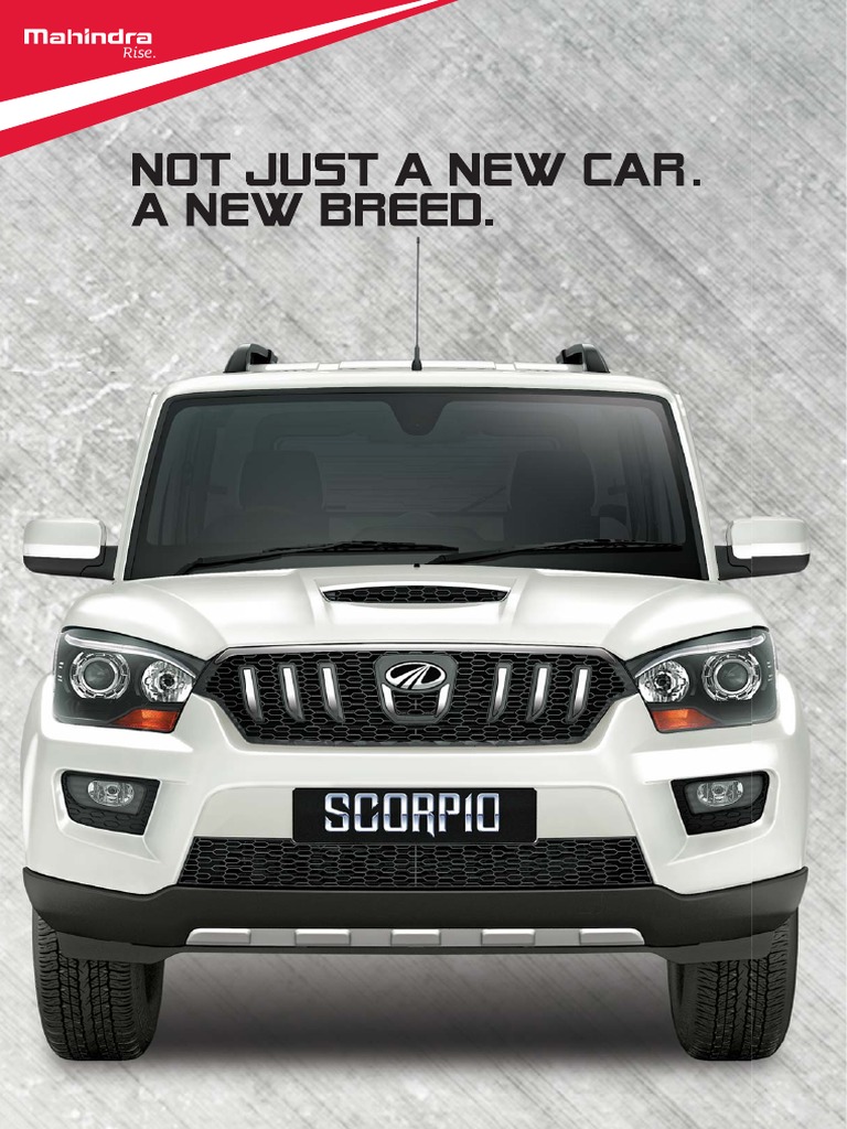 Mahindra Scorpio S2 Brochure | PDF