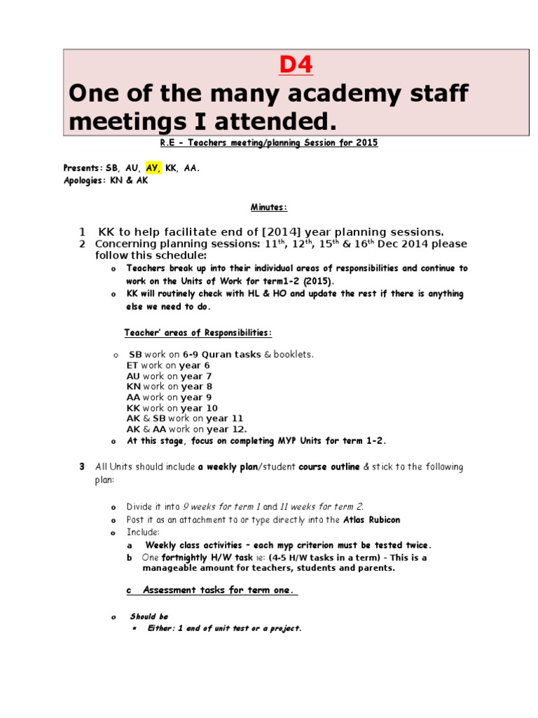 Meetings Pdf