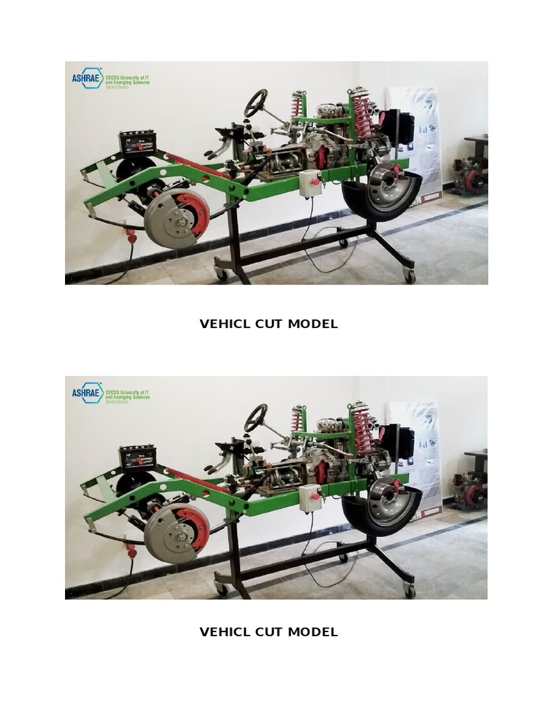 Vehicle Cut Model Overview | PDF