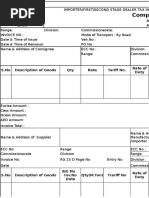 Customs Declaration Form Cn23 | PDF | Customs | Mail