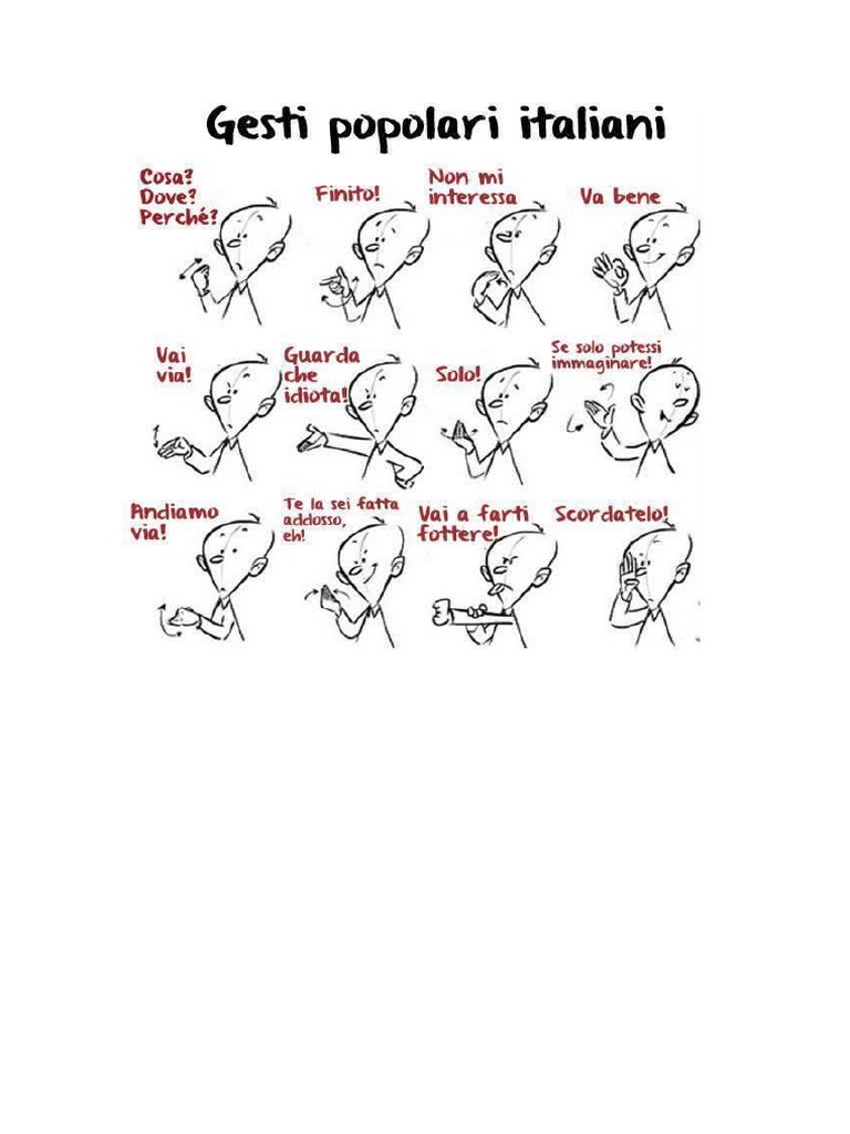 Gesti Italiani | PDF