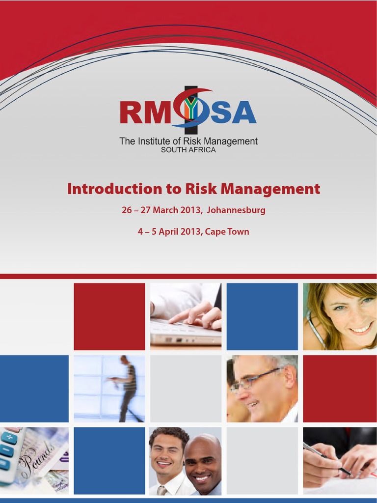 Irmsa Training - Introductio | PDF | Risk Management | Risk