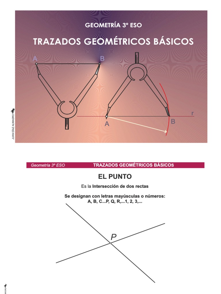 Trazos Geometricos Basicos | PDF | Perpendicular | Ángulo