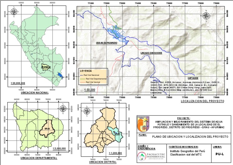 Mapa de Ubicacion y Localizacion | PDF