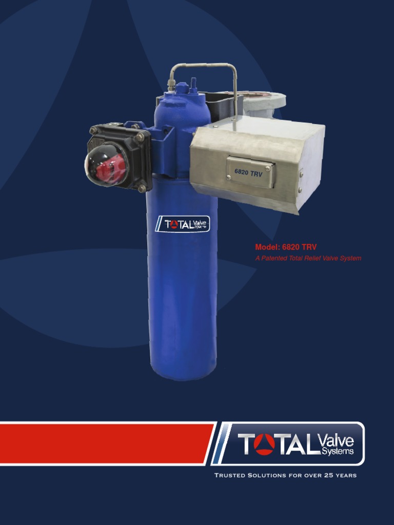 TotalValve 6820TRV PDF | Download Free PDF | Valve | Reliability ...