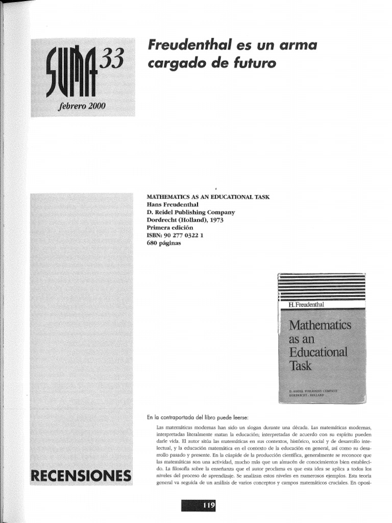 Hans Freudenthal | PDF
