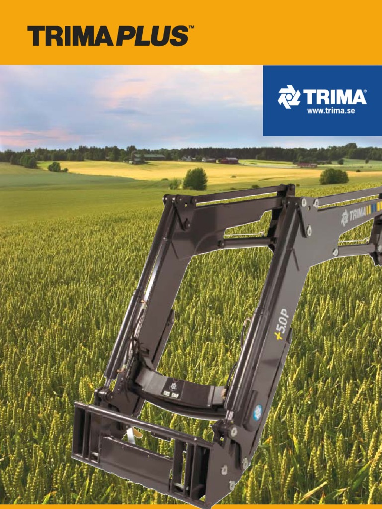 Trima Leaflet | Tractor | Loader (Equipment)