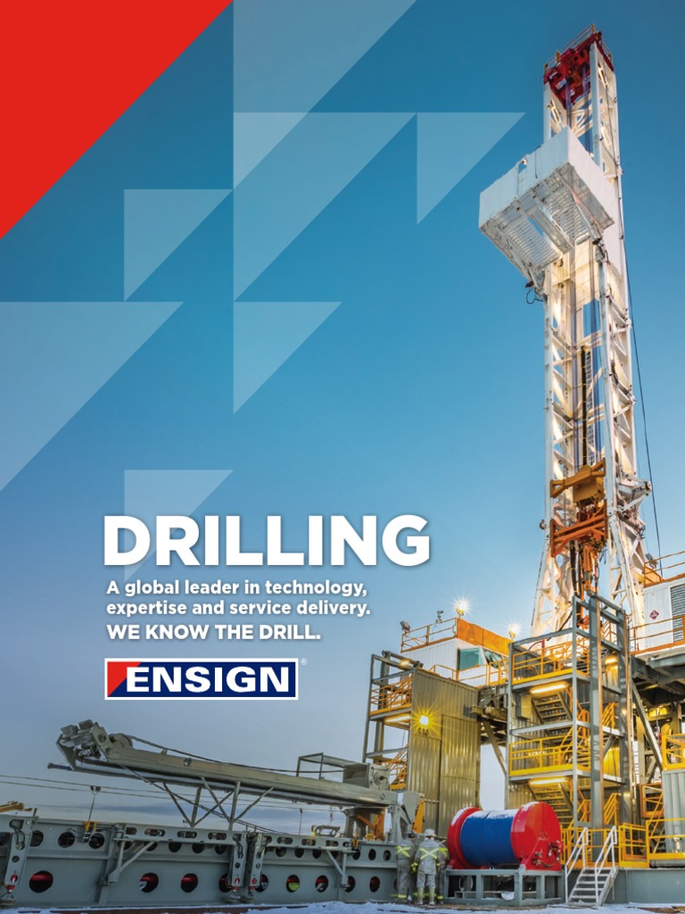 ENSIGN - Drilling | Download Free PDF | Drilling Rig | Oil Well
