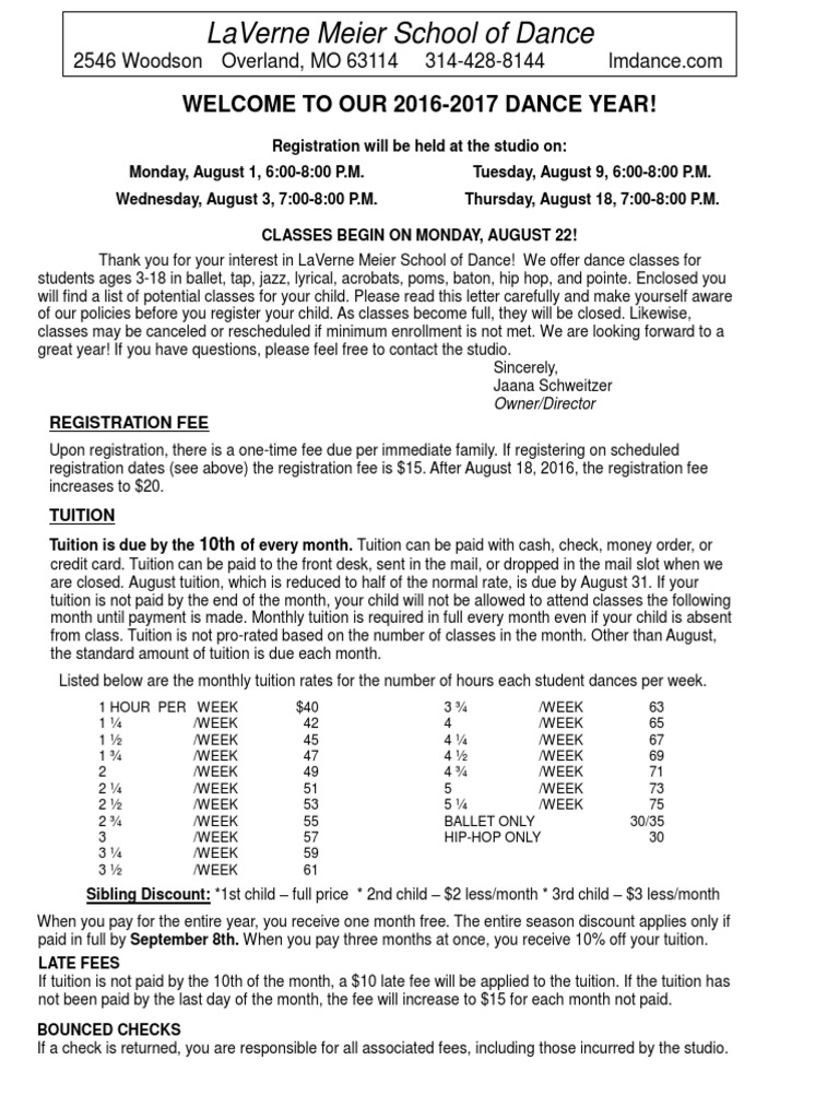 Reg Letter PDF | PDF | Tuition Payments | Clothing