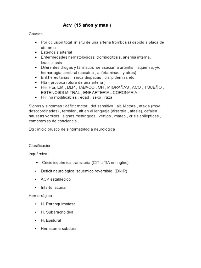 Acv Resumen | PDF
