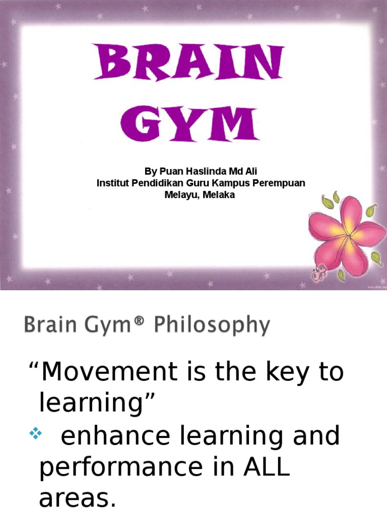 Brain Gym | PDF | Self-Improvement