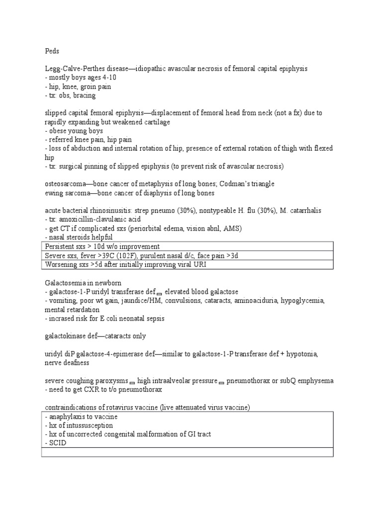 Peds | PDF | Rtt | Medicine