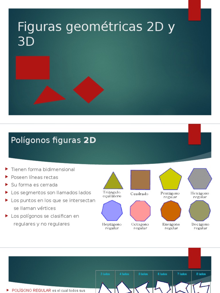Figuras Geométricas 2D y 3D | PDF | Hogar, jardinería y bricolaje