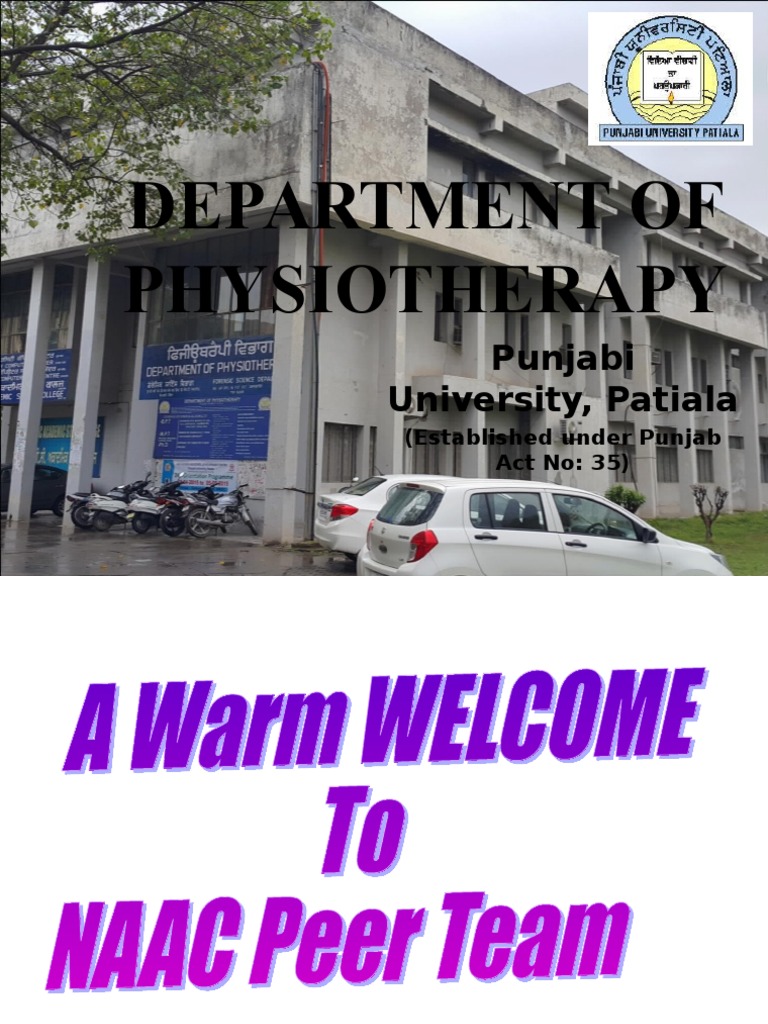 NAAC PPT 2015 | PDF | Physical Therapy | Health Care