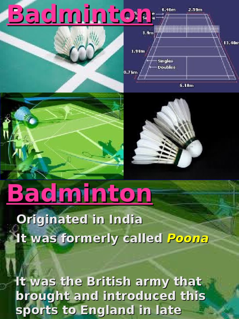 Badminton Handouts | PDF | Athletic Sports | Racquet Sports