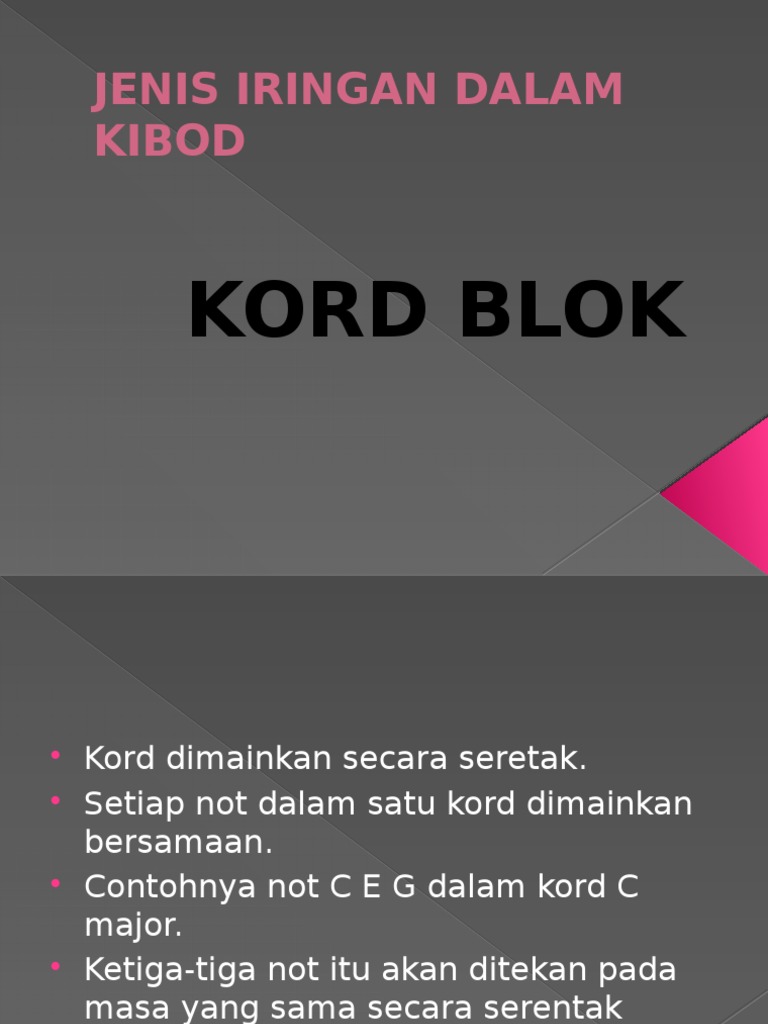 Block Chord | PDF