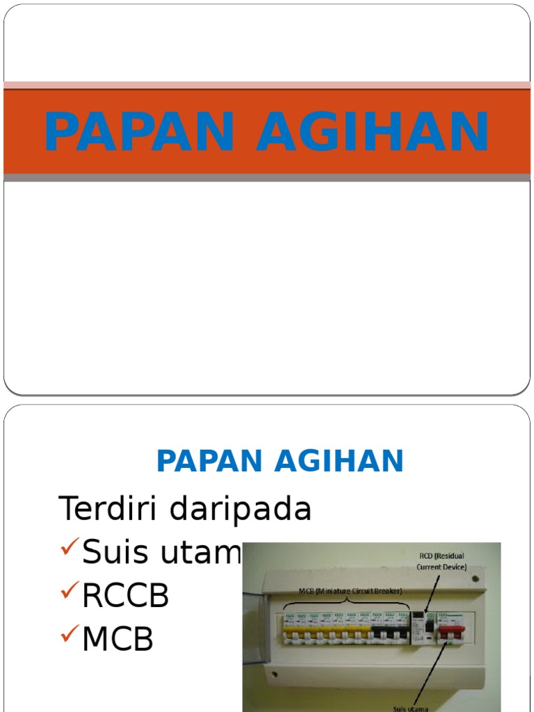 Papan Agihan | PDF