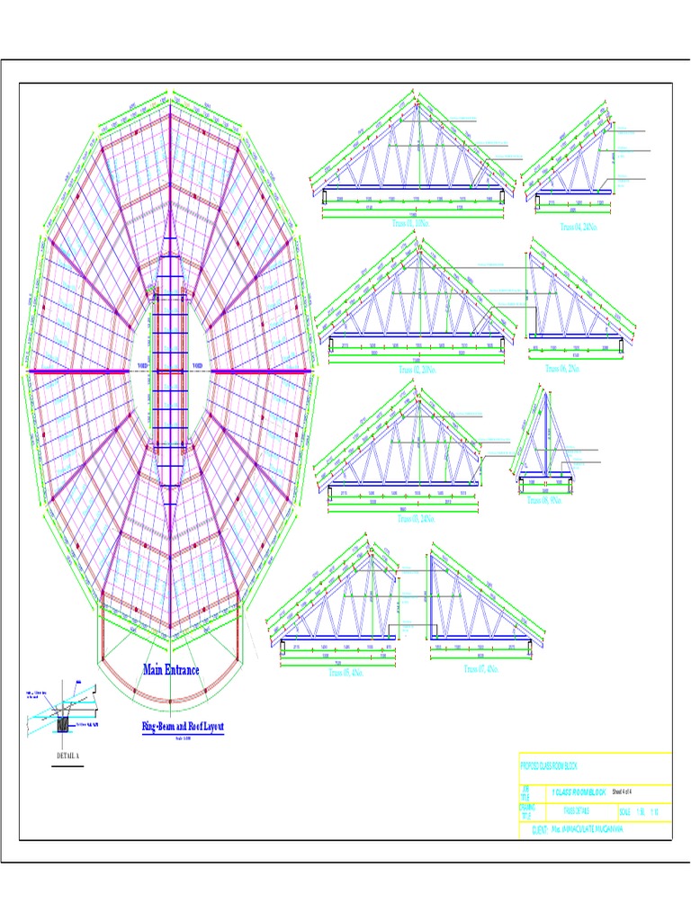 16.05.07 - MATHIAS - Proposed Office Block, Yumbe-Roof Details PDF ...
