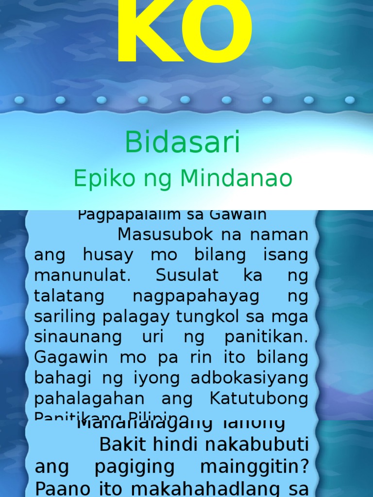 Epiko Bidasari | PDF