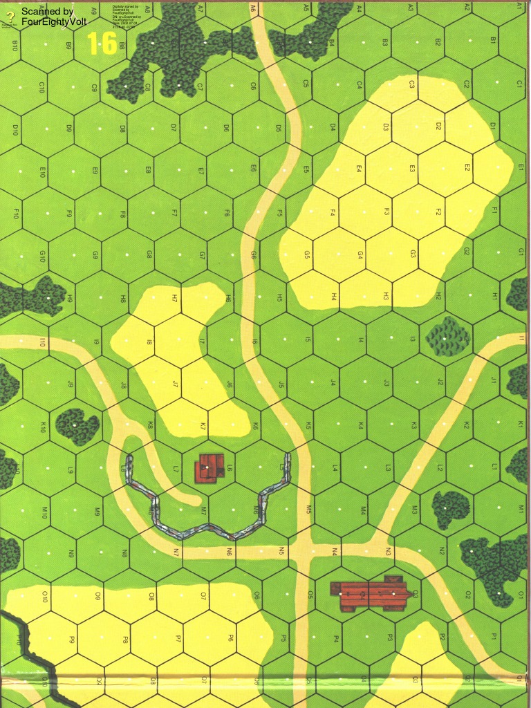 ASL - Map Board 16 | PDF