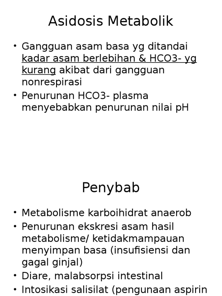 asidosis metabolik ppt