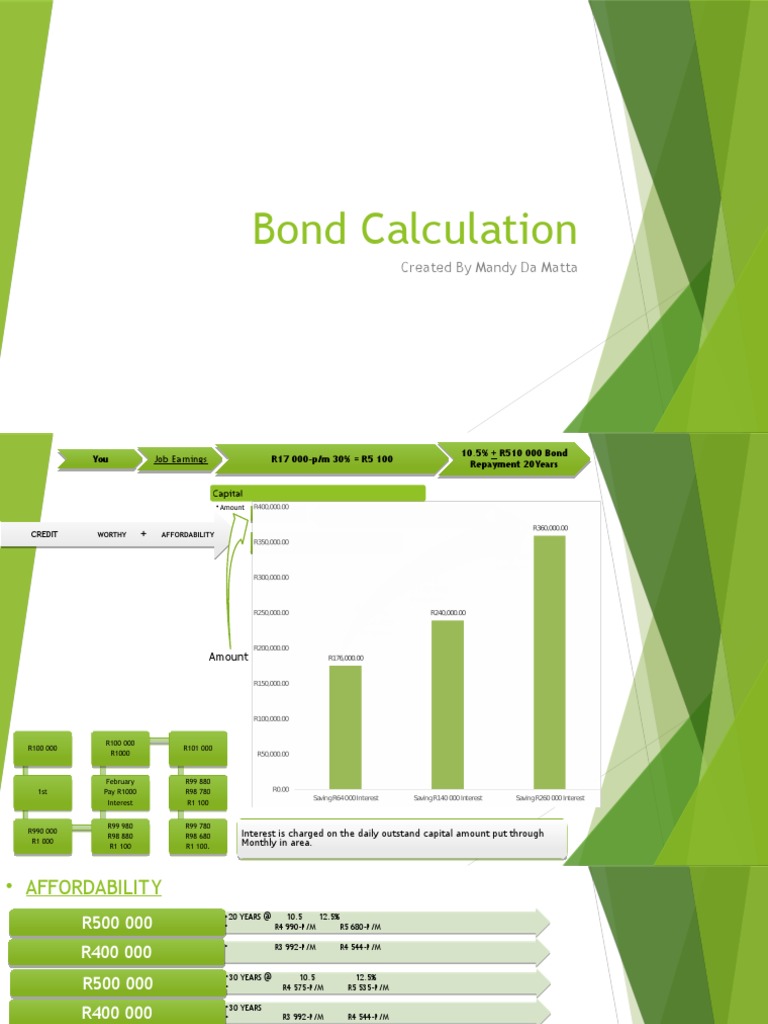 Bond Calculation Done | PDF