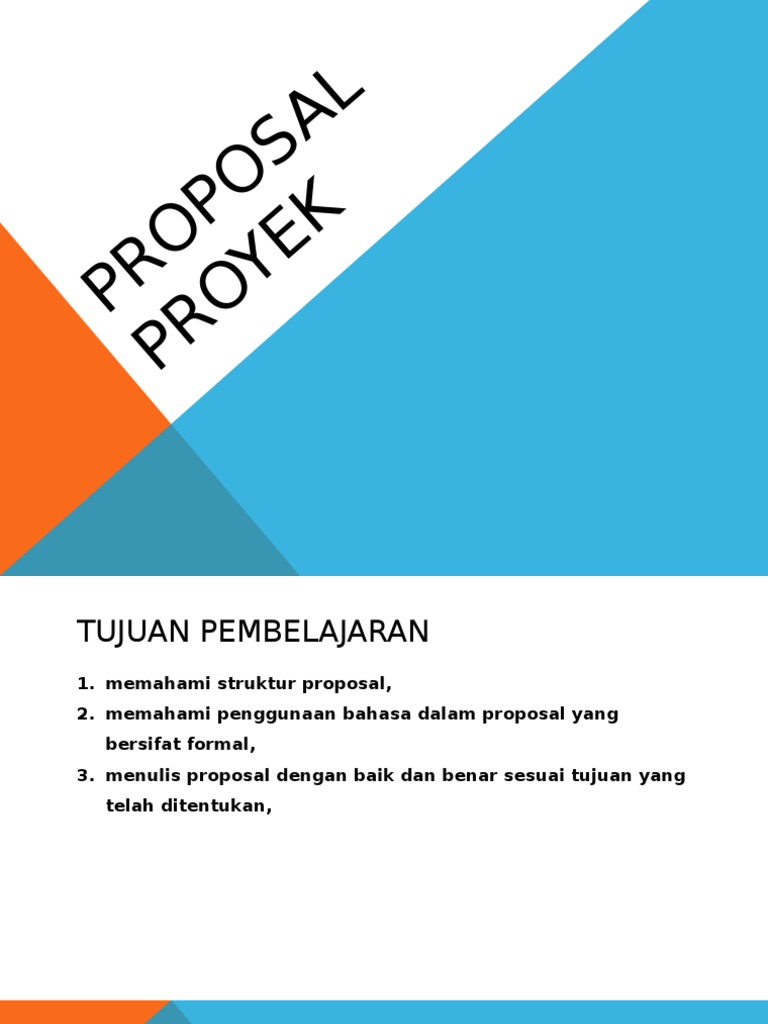 Proposal Tender | PDF