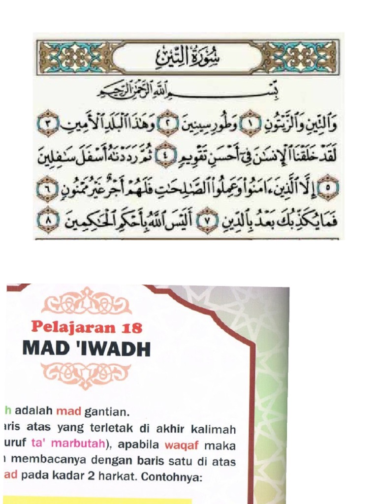 Tajwid Mad Iwadh | PDF