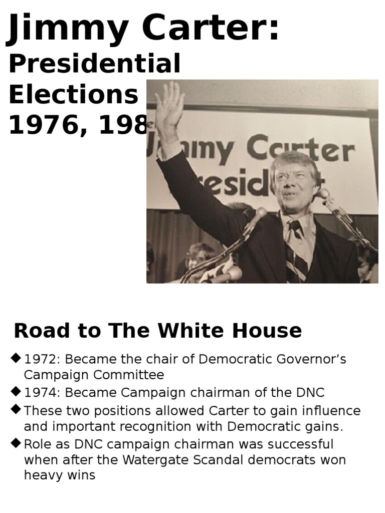 Presidential Elections 1976, 1980 | PDF | Jimmy Carter | Gerald Ford