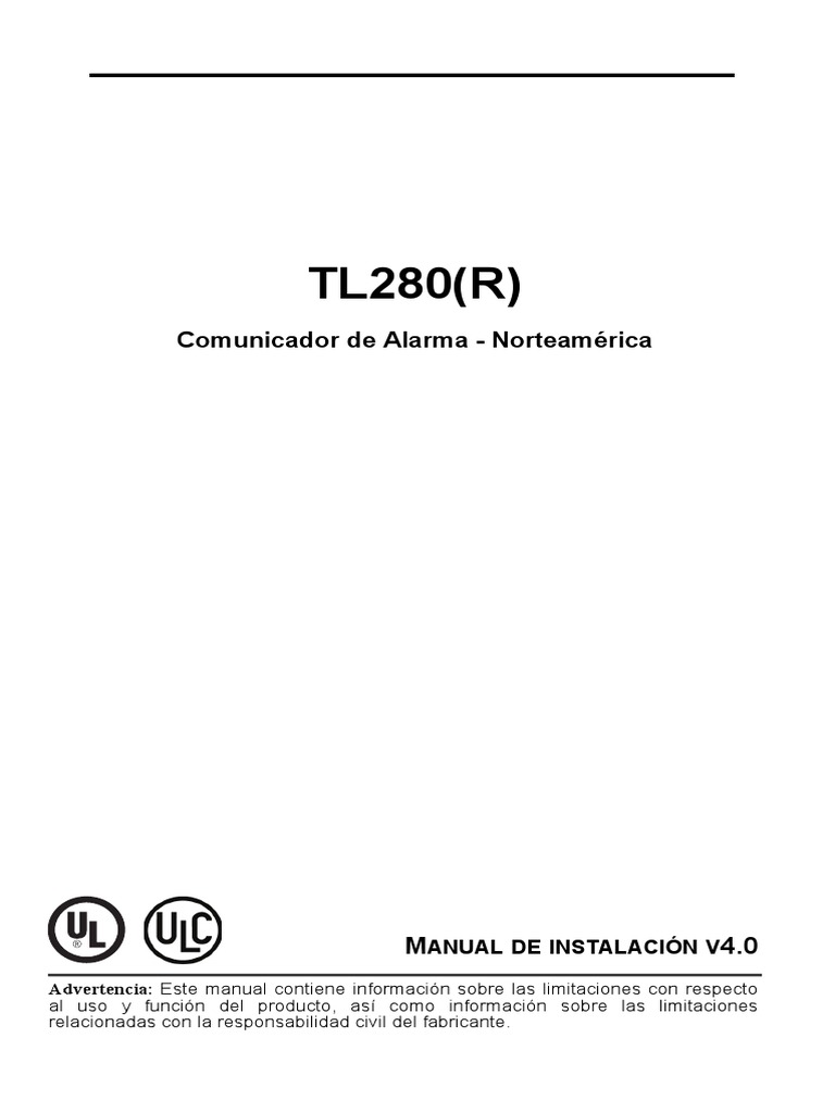 Manual TL280 | PDF | Dirección IP | Protocolos de internet