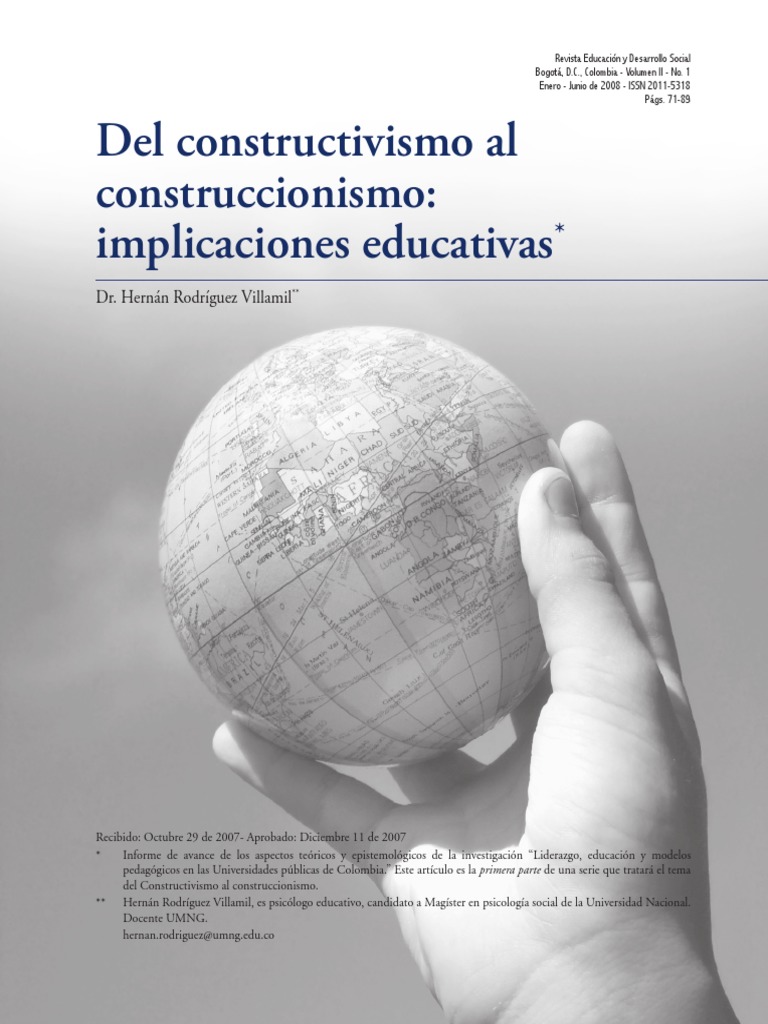 Art - Del Constructivismo Al Construccionismo PDF | PDF ...