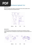 Mechanical Aptitude Test Guide | PDF