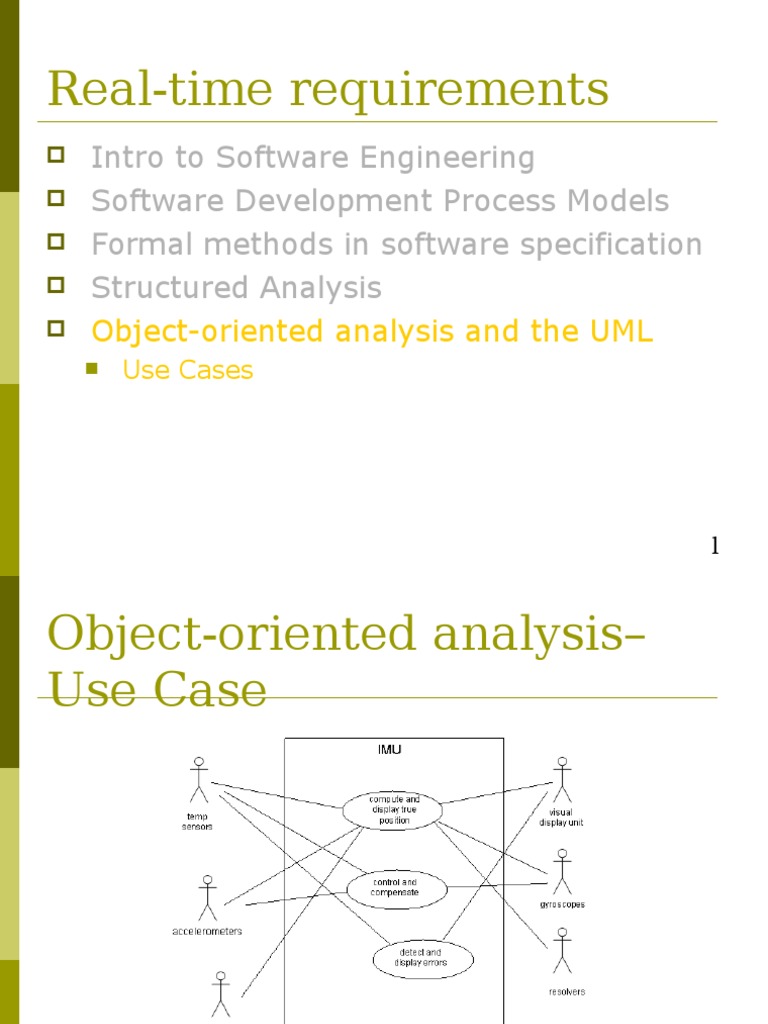 Lecture 8 9 UseCases | PDF | Use Case | Point Of Sale