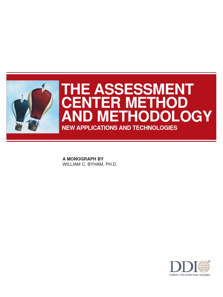 Assessment Center Methods | PDF | Leadership | Simulation