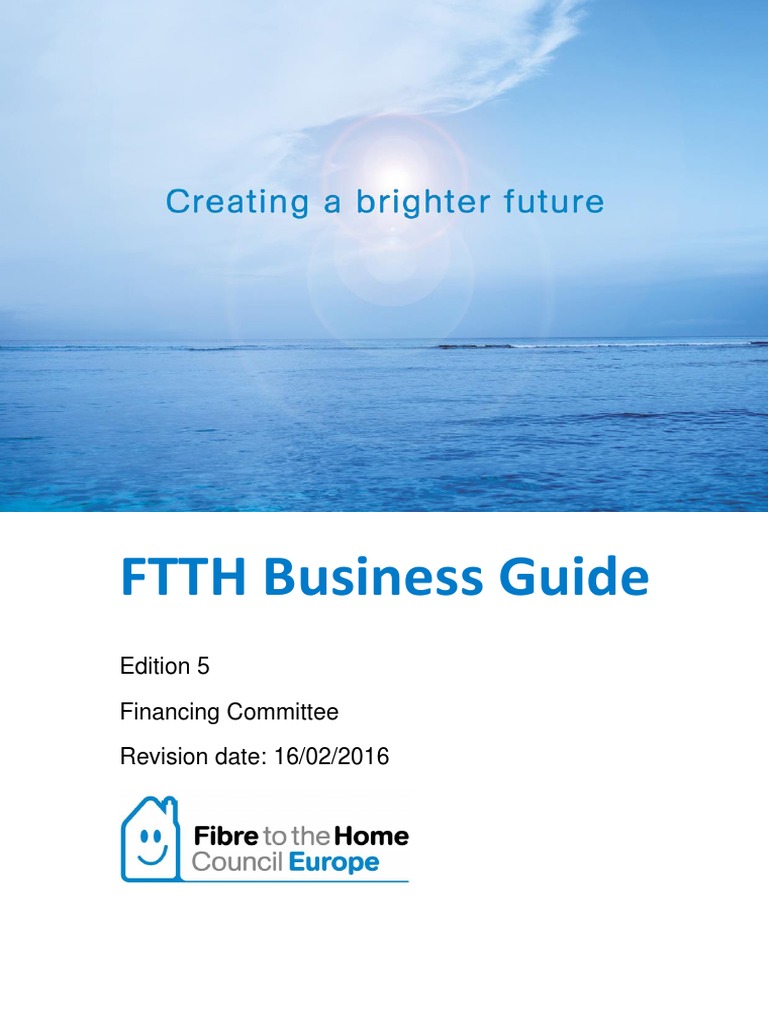 FTTH Business Guide V5 | PDF | Fiber To The X | Internet Access