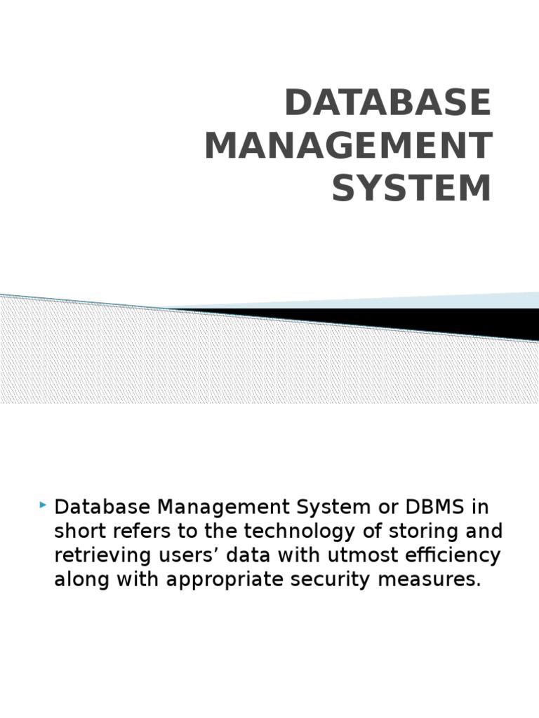 Database Management System | PDF | Data Model | Databases