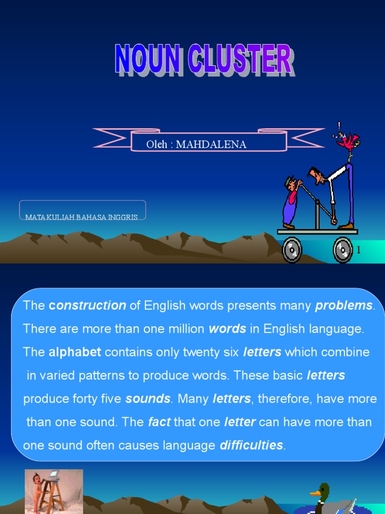 Noun Cluster | PDF | Indonesian Language | English Language