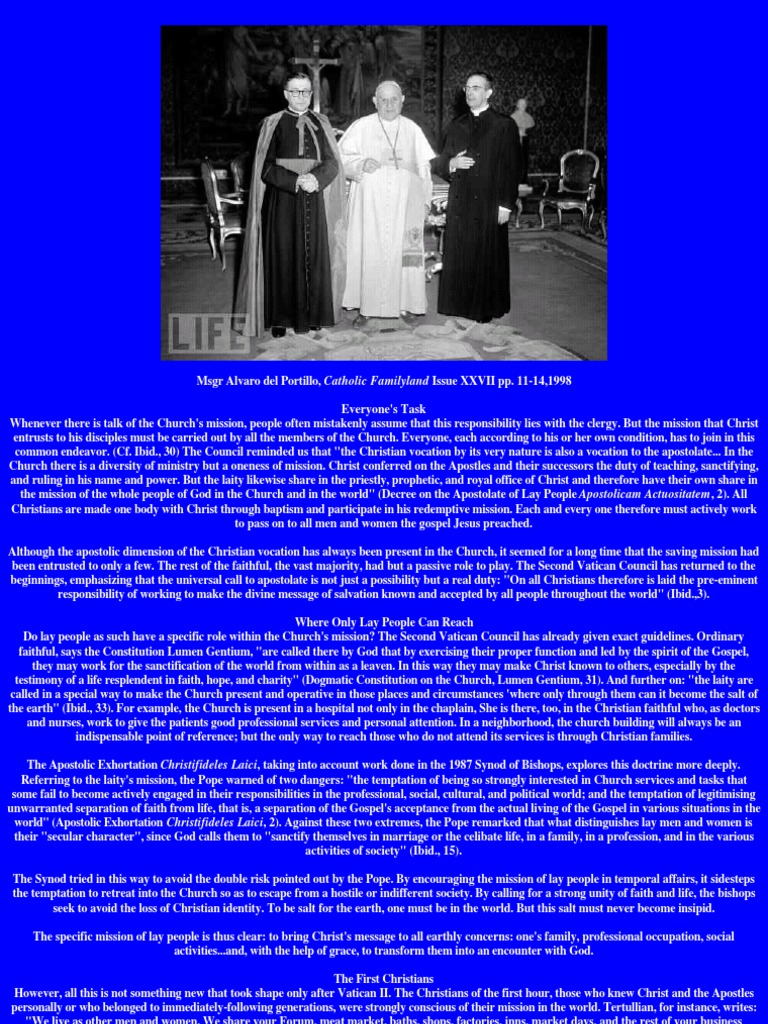 Light, Salt and Leaven | PDF | Laity | Christian Church