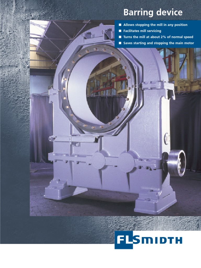 FL Smidth | PDF | Gear | Transmission (Mechanics)