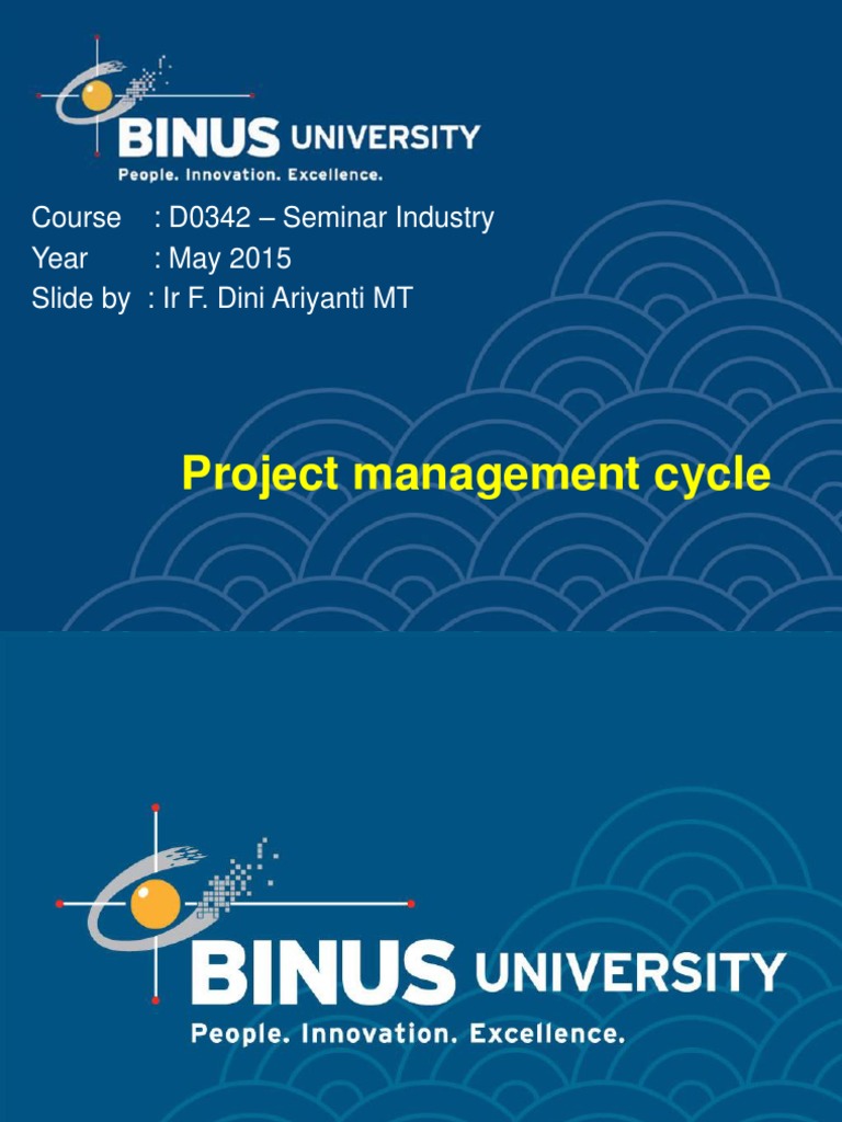 Project Management Cycle | PDF | Risk Management | Project Management